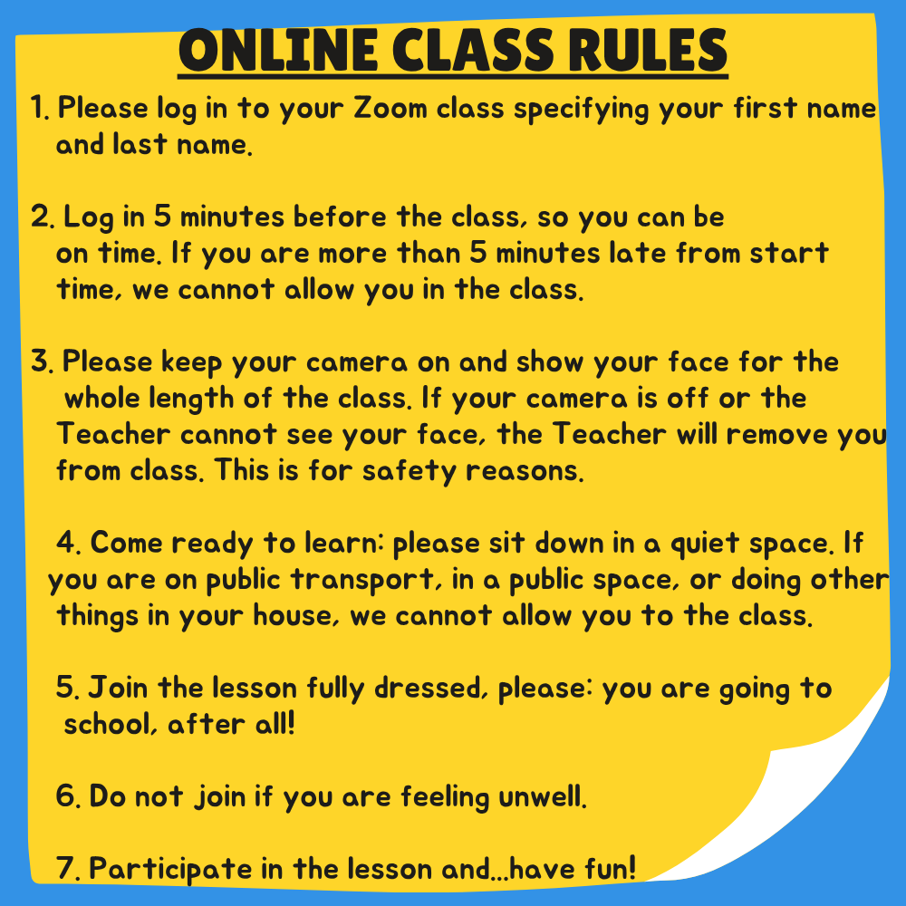 Online Classes: Rules and Resources – Islington Centre for Refugees and ...